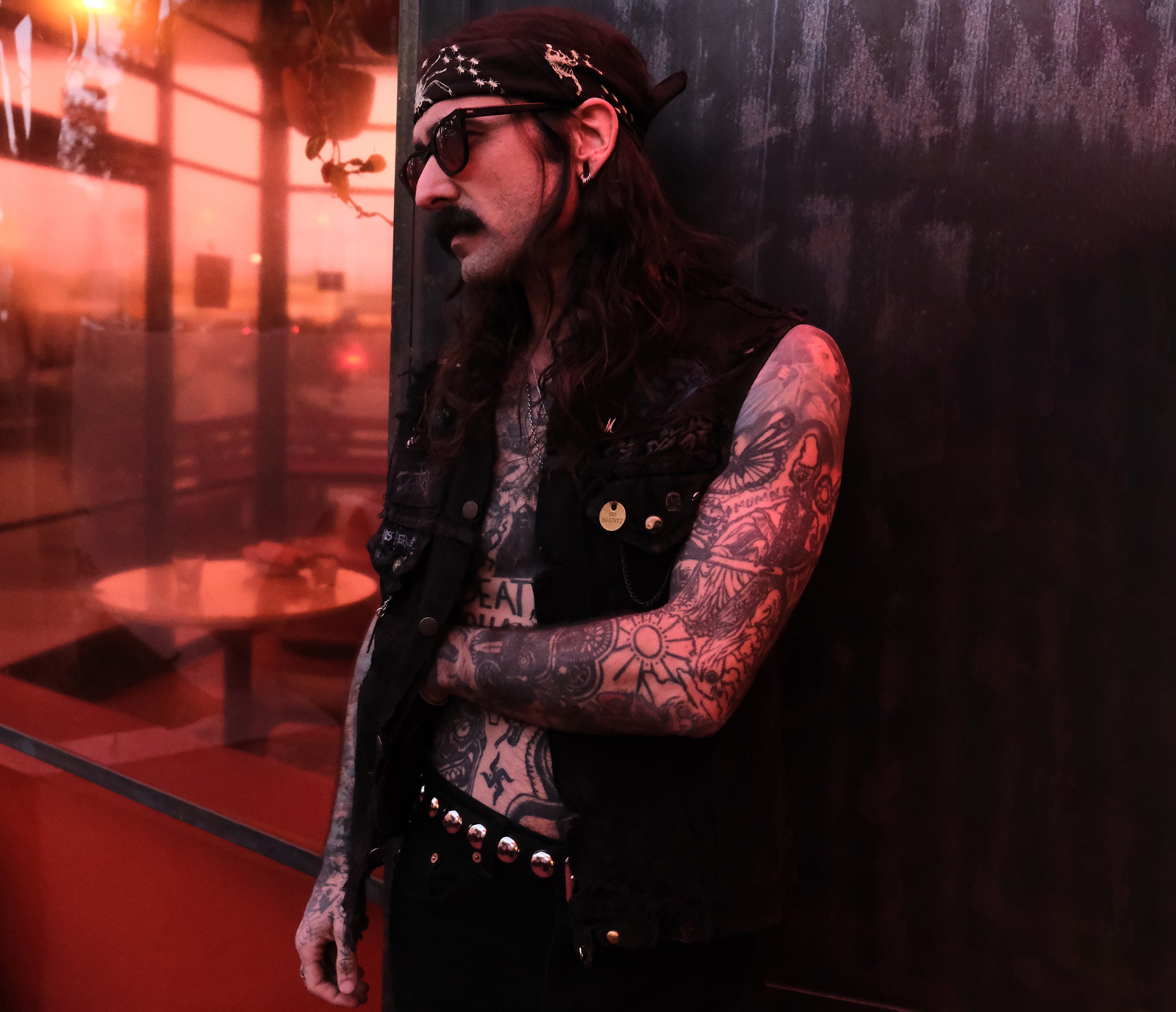 Come Undone Giant Studded Leather Belt – Gimme Danger Inc.